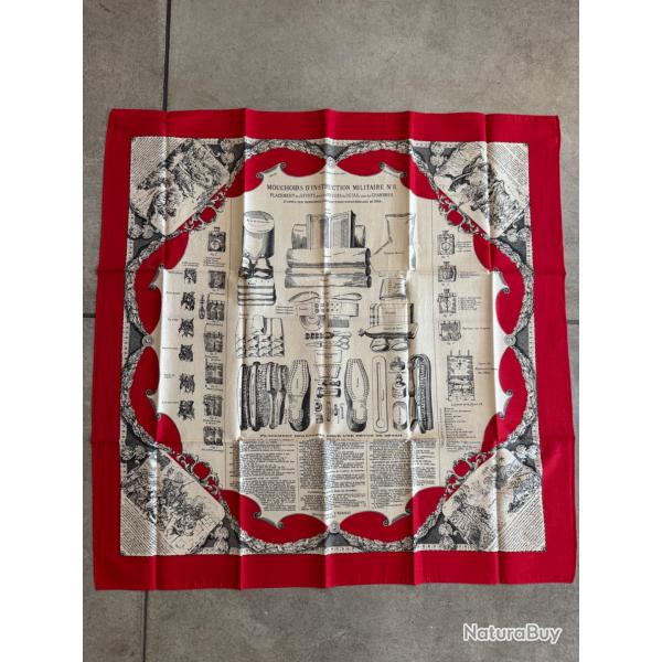 Mouchoir d'instruction militaire n°8 - Echarpes, tours de cou et ...