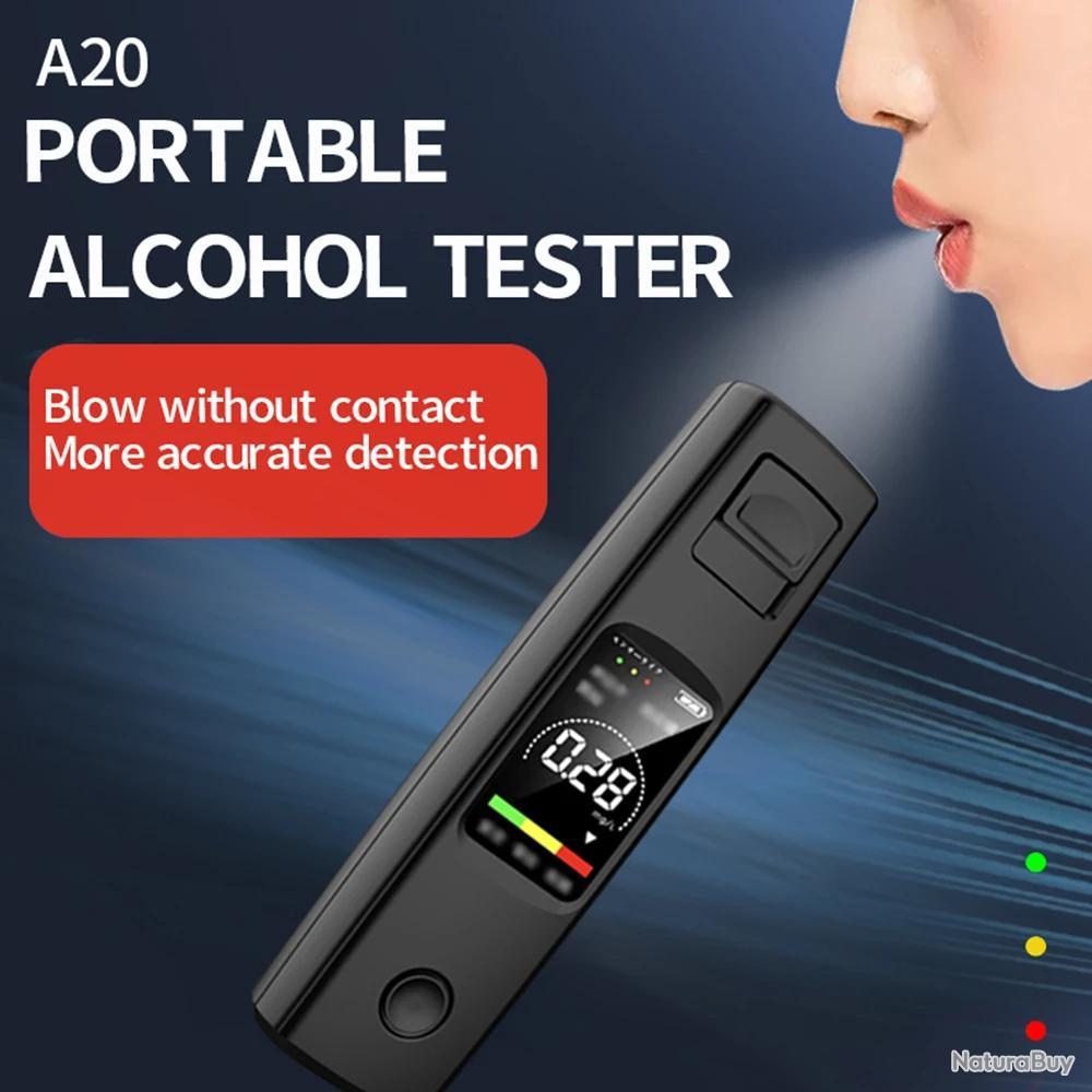 Testeur d'alcoolémie numérique éthylotest Pro testeur d'alcool ...