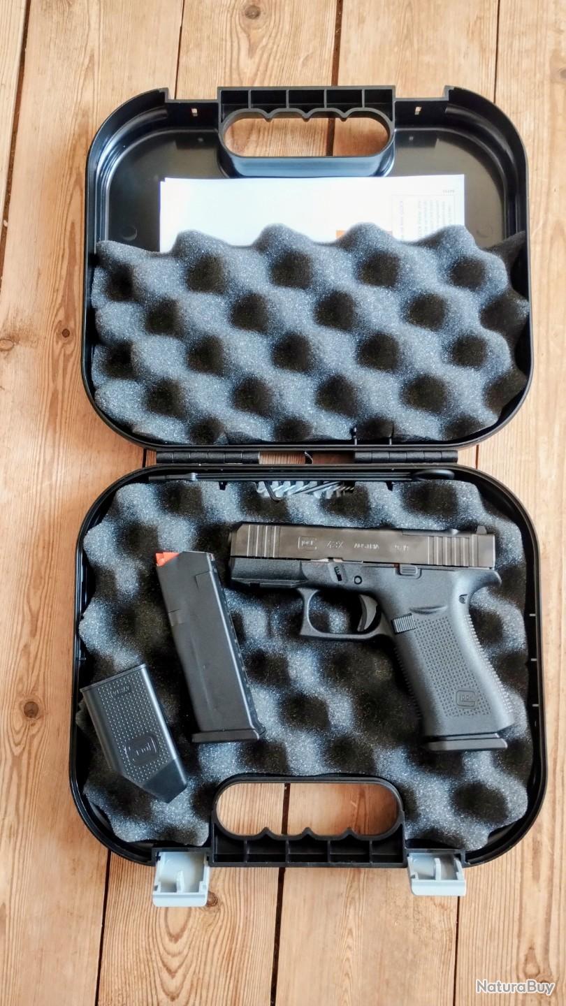 9mm GLOCK 43X MOS FS rail - Pistolets de Catégorie B (15187896)