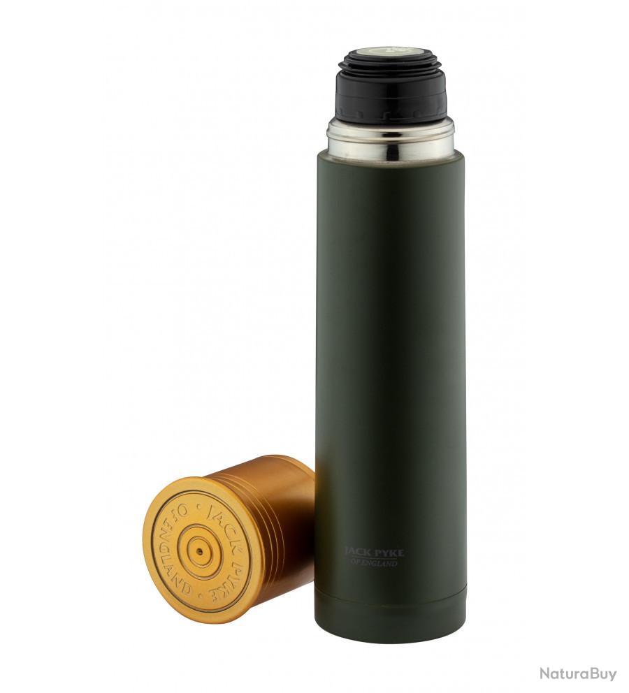 Prix de départ à 1€ !! Thermos Chasse Jack Pyke 750 ml Cartouche Verte ...