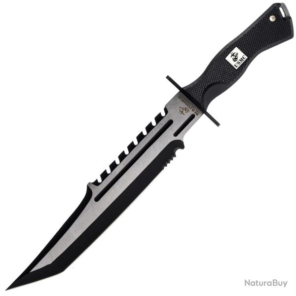 Couteau tactique United Cutlery USMC Operation Mako Sawback - Couteaux ...