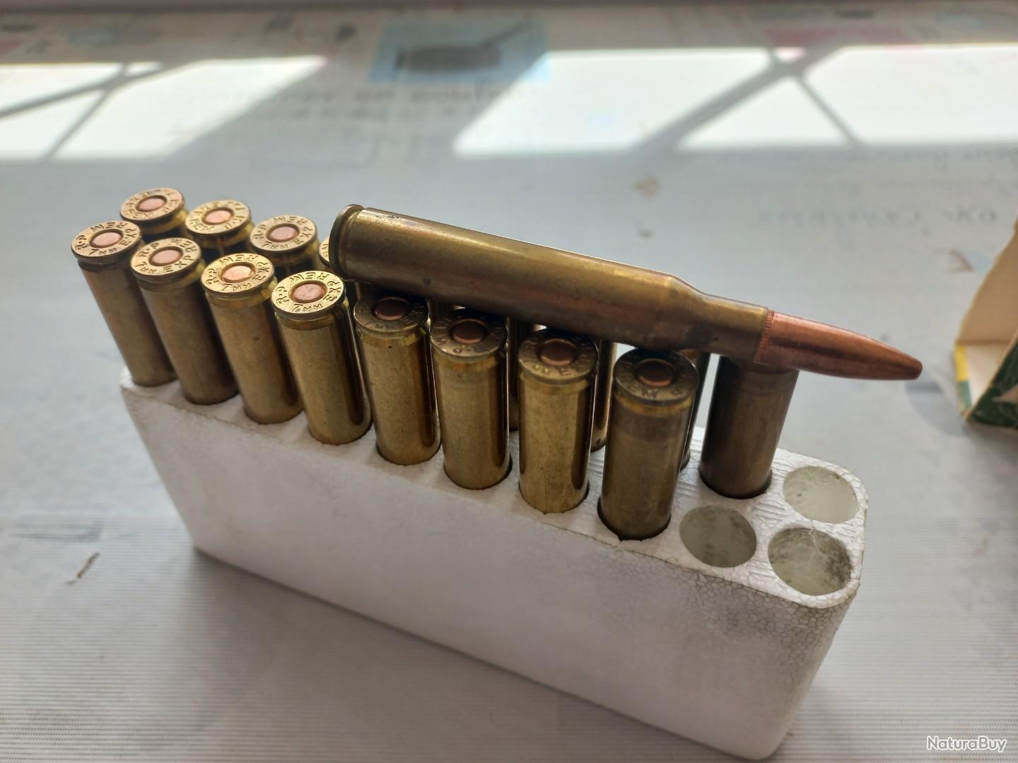 Munition.18 cartouche 7mm remington high velocity - Balles autres ...