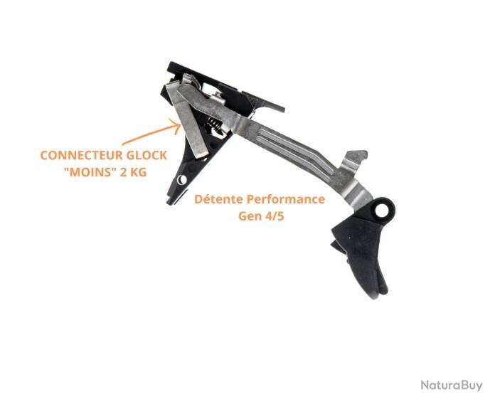 DETENTE SF TRIGGER PERFORMANCE 2KG POUR GLOCK GEN4 ET GEN5 CAL. 9X19 ...