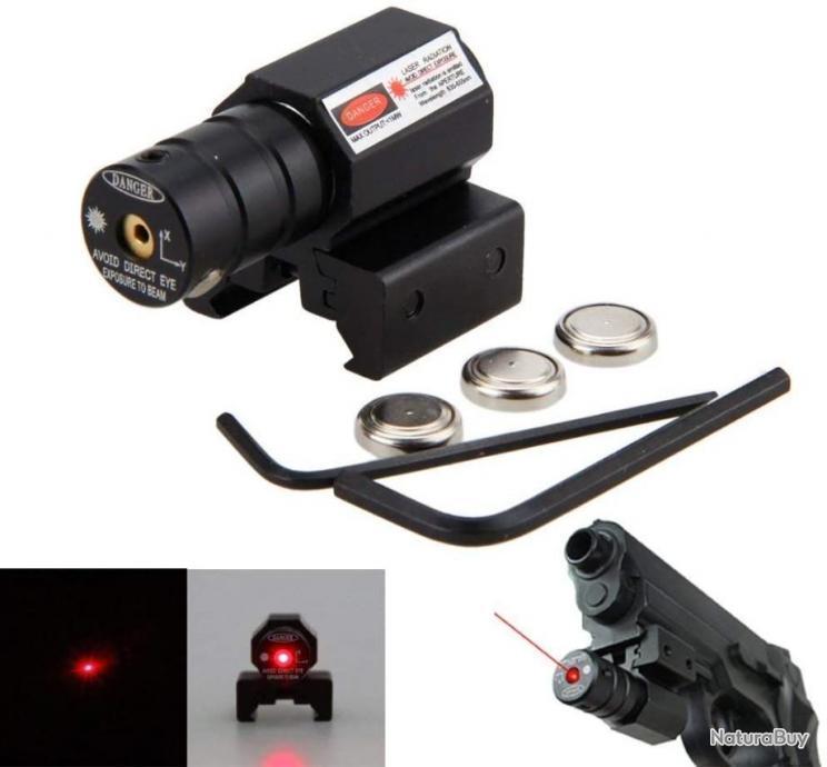 Point rouge laser !!! - Lasers, pointeurs et lampes tactiques (15205566)
