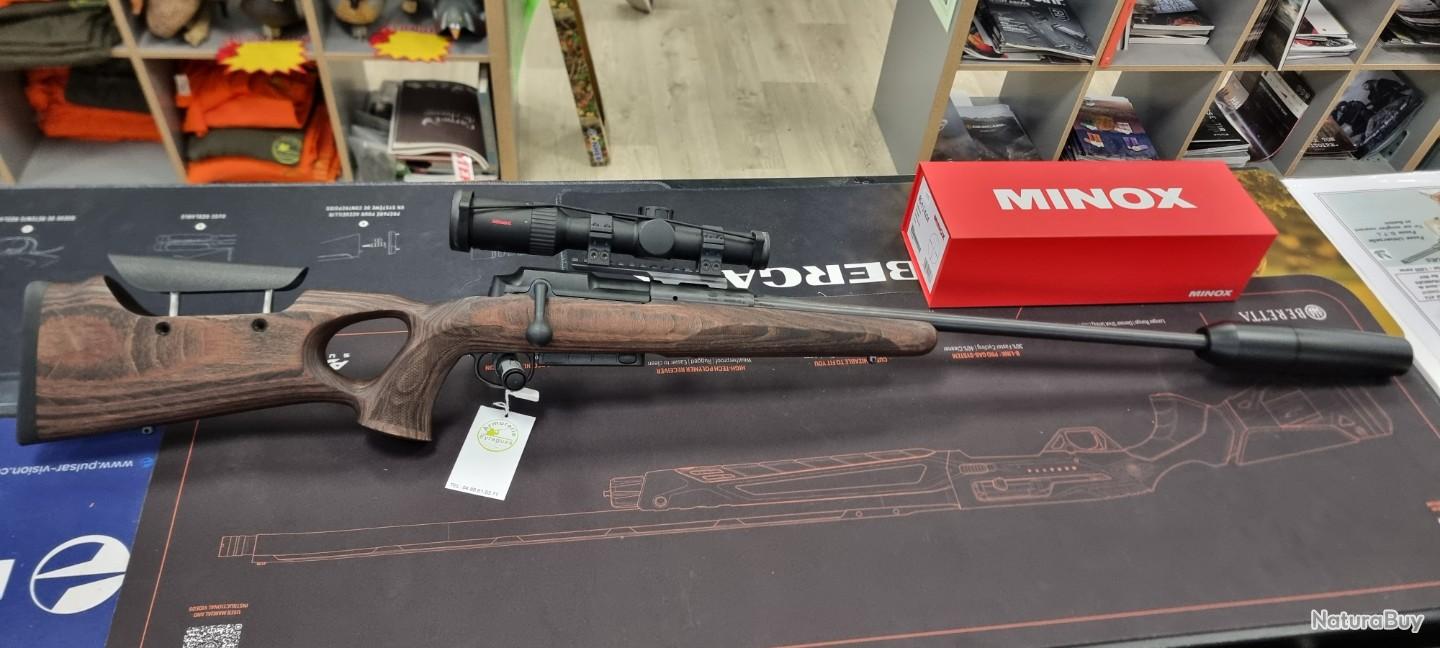 Carabine Mauser Max 25 linéaire cal 30-06 + rail + lunette minox rs 4 1 ...