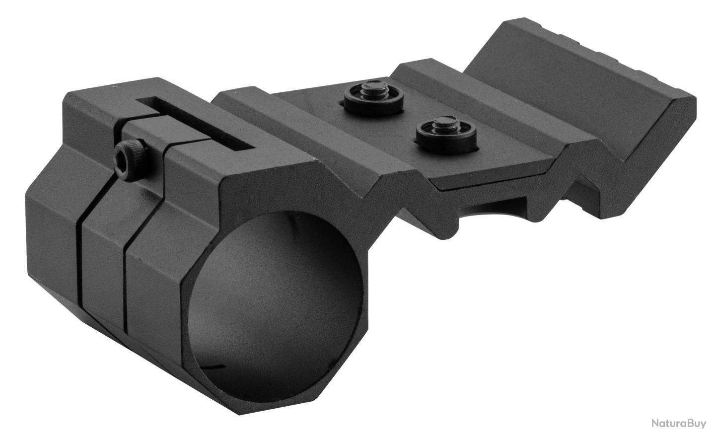 Montage Lampe et Picatinny 45 degrés en aluminium - Lampe Airsoft ...