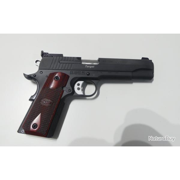 PISTOLET SIG TARGET 45 ACP MODEL 1911 BLACK TARGET - Pistolets de ...