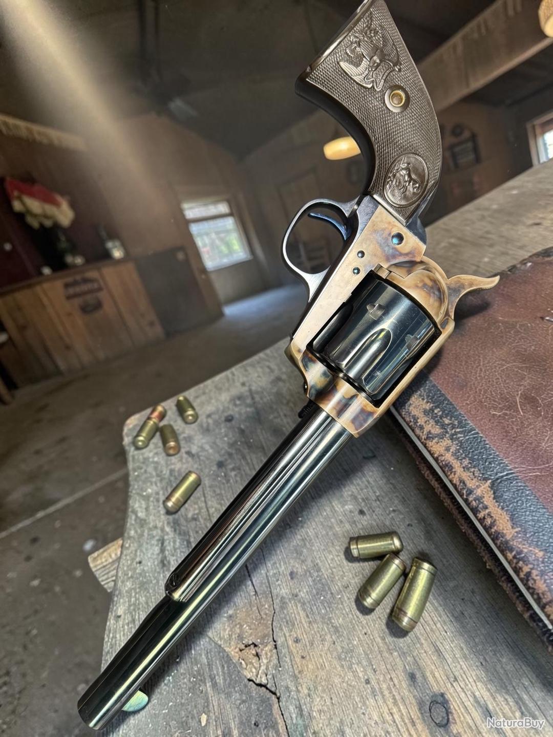 Colt 1873 frontier cal 44/40 état neuf deuxième séries photos ...