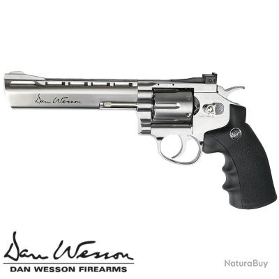 Pistolet à billes revolver Dan wesson 6, réplique airsoft calibre 6 mm ...