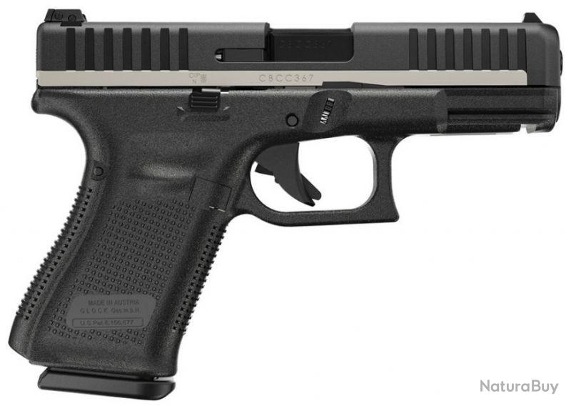 Pistolet Glock 44 - Cal. 22 Lr - silver line - Pistolets de Catégorie B ...