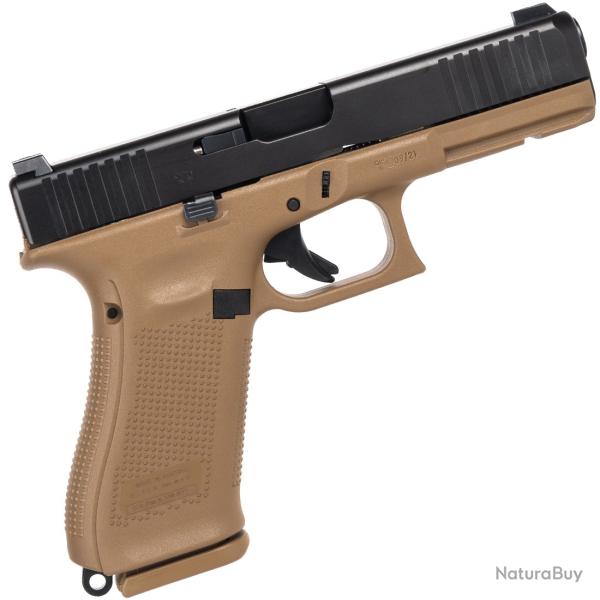 Pistolet Glock 17 Gen5 FR Coyote 9x19 - Pistolets de Catégorie B (15239300)