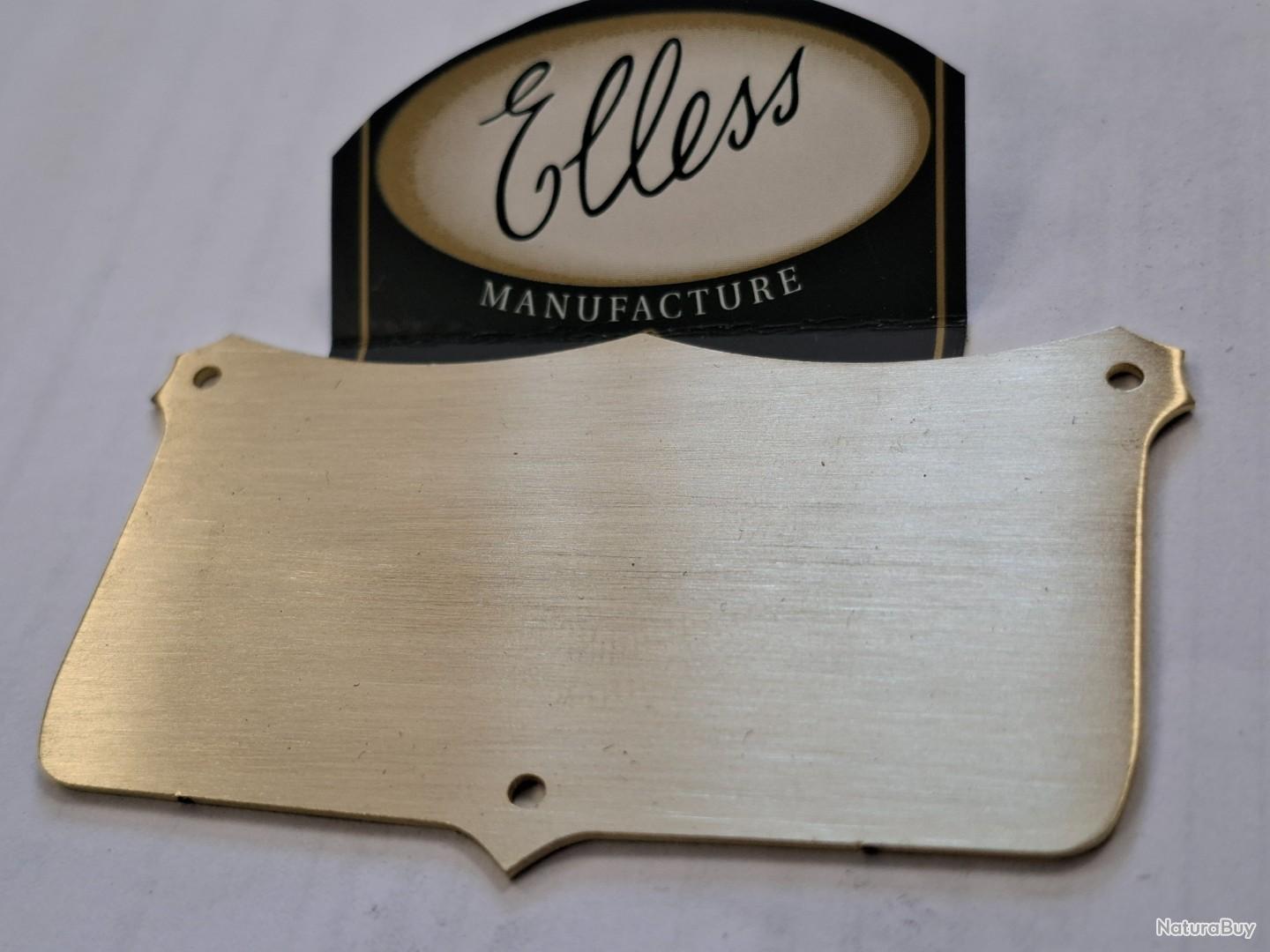 Plaque LAITON VIERGE pour Ecusson Trophée à graver n° 5 - 70x40*1mm ...