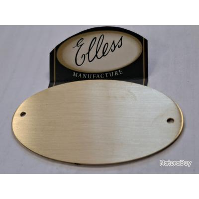 Plaque LAITON VIERGE pour Ecusson Trophée à graver n° 6 - 70x40*1mm ...