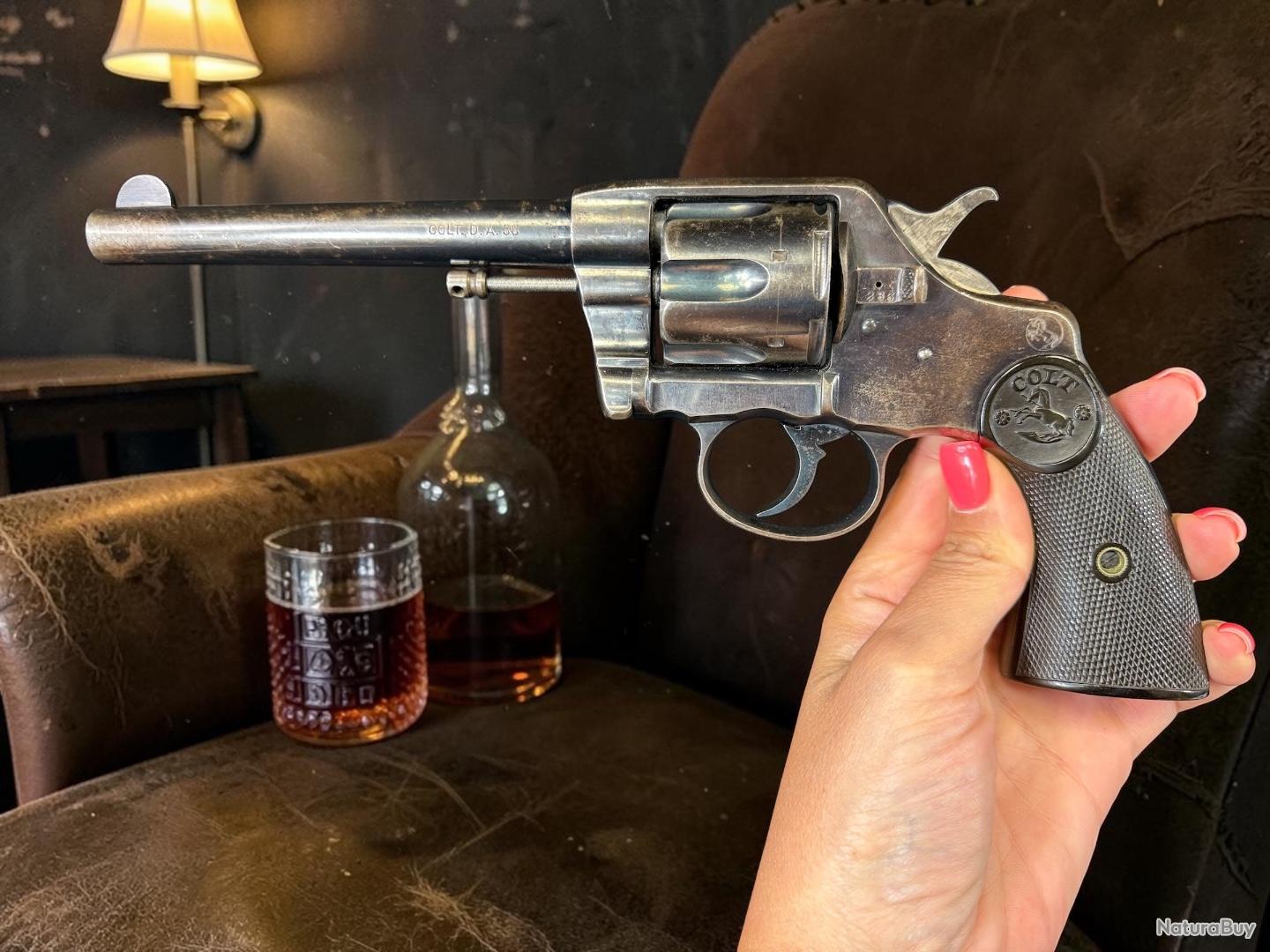 TRÈS BEAU COLT 1895 cal. 38LC numéro de série 99104 - Revolvers (15242018)