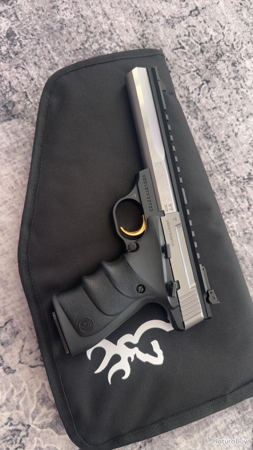 PISTOLET BROWNING BUCK MARK CONTOUR INOX URX - Pistolets de Catégorie B ...