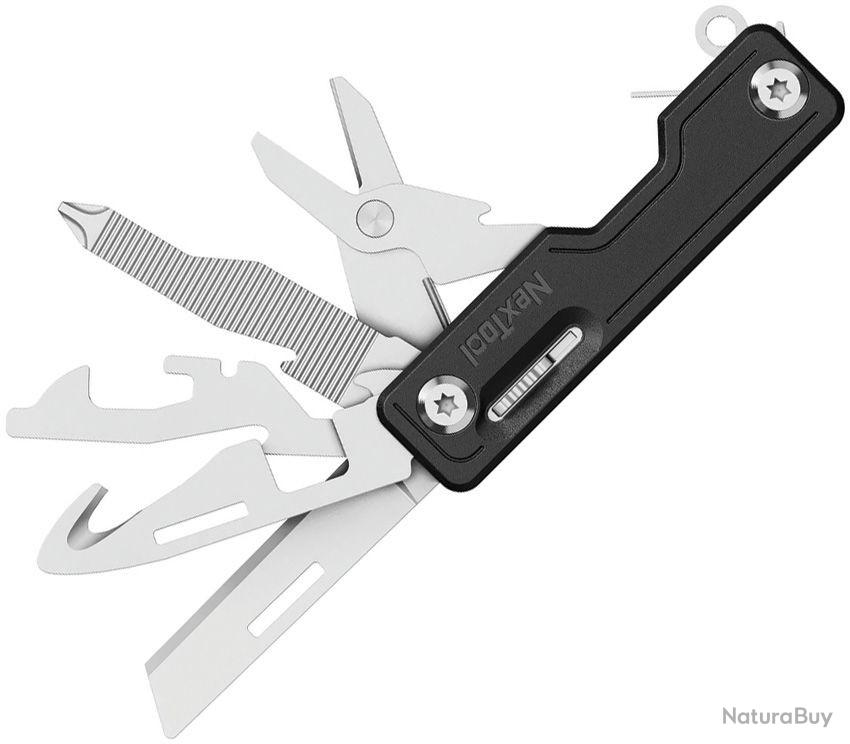 Couteau Multifonction NOIR NEXTOOL NTL20096 - Couteaux multilames et ...
