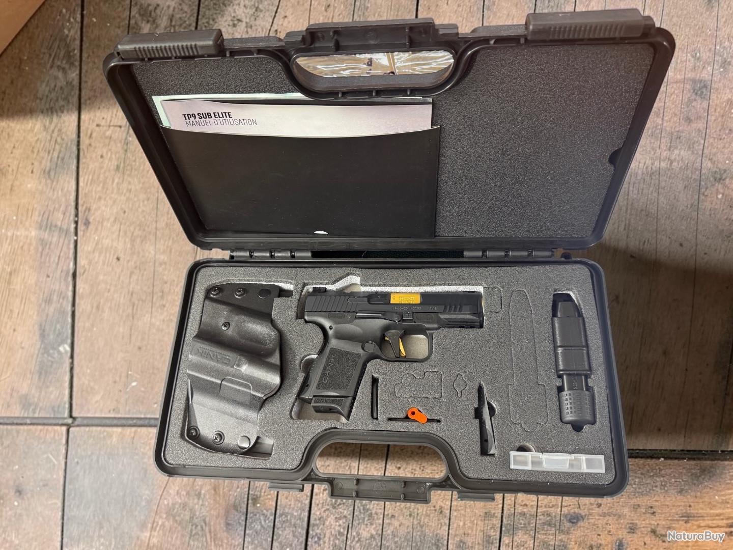 Canik tp9 sub elite black executive 9x19 - Pistolets de Catégorie B ...