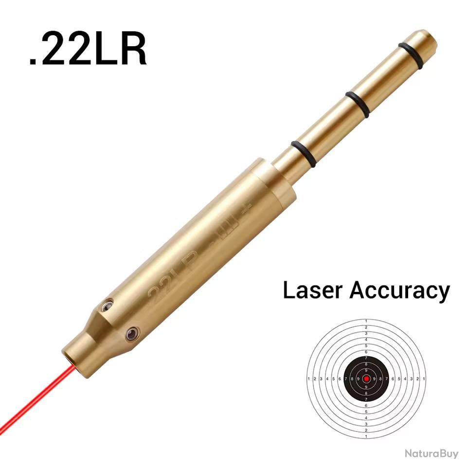 Cartouche collimateur laser calibre .22 (5.5 mm) - pointeur laser rouge ...