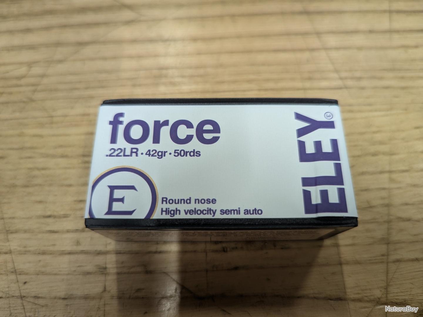 Eley Force 22LR 42GRS X500 - Munitions - Balles 22LR (15245630)