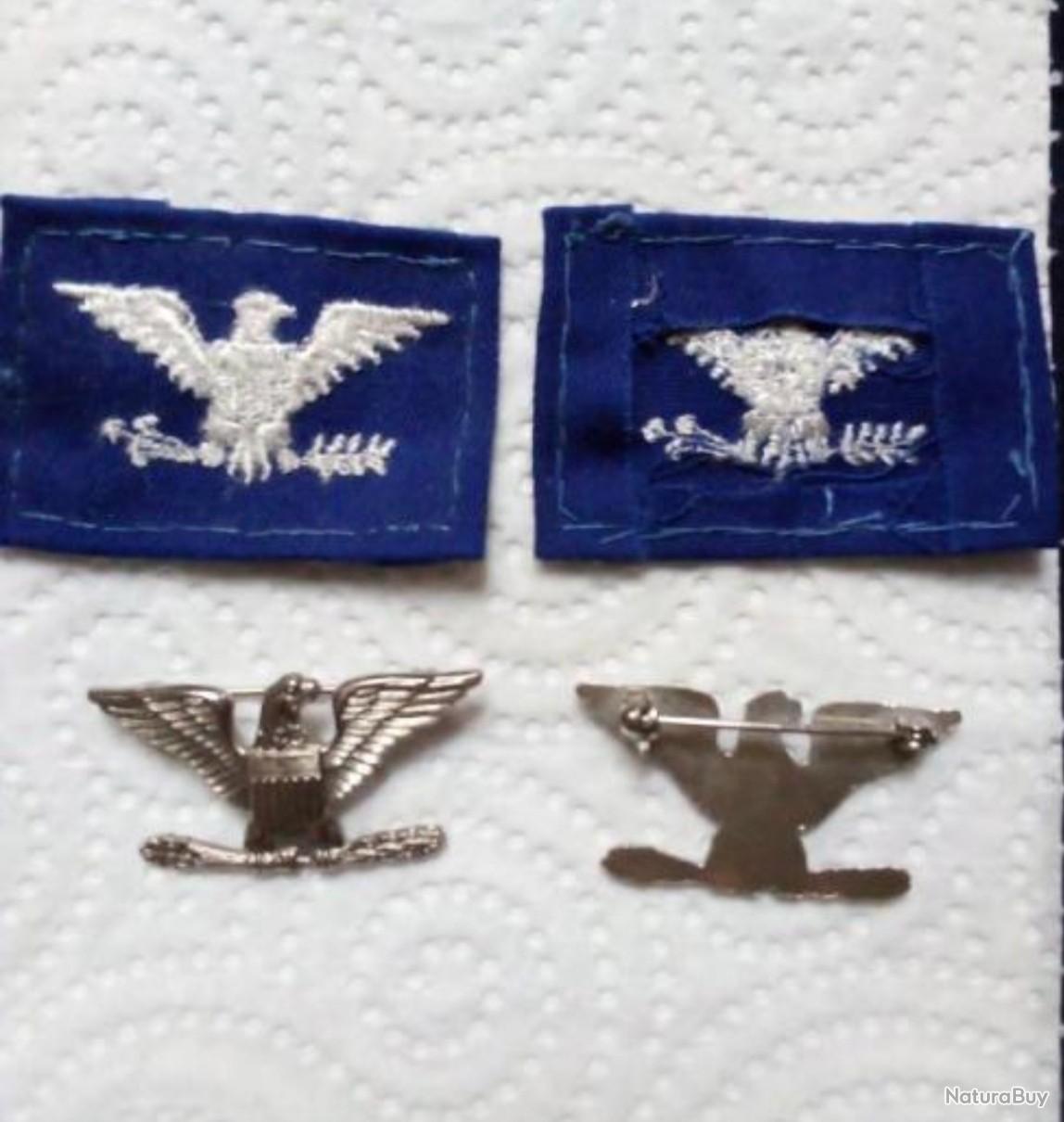 Grades COLONEL USAF - Epaulettes - Grades - Galons (15247409)