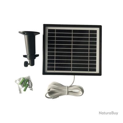 Lot 5 Panneaux solaire pour caméra de chasse usbc - Accessoires pour ...