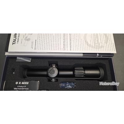 Lunette LPVO Tauron 1-6x24 GENII FFP SCFF-63 Vector Optics - Lunettes ...