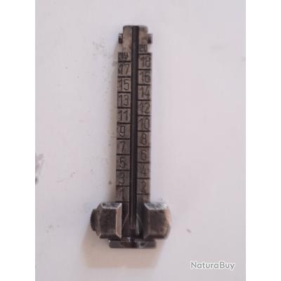 Planchette de hausse mauser 98K, WaA K167, S/42G - Guidons et aides à ...