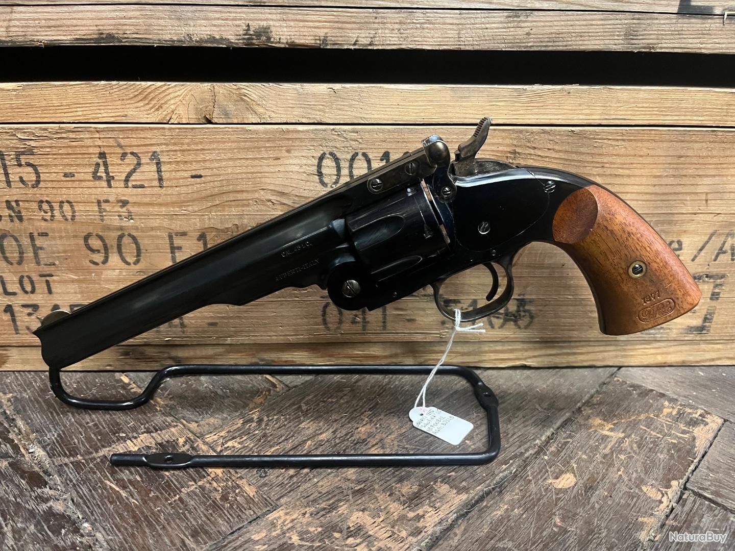 Revolver Uberti schofield 1875 45 long colt - Revolvers de Catégorie B ...