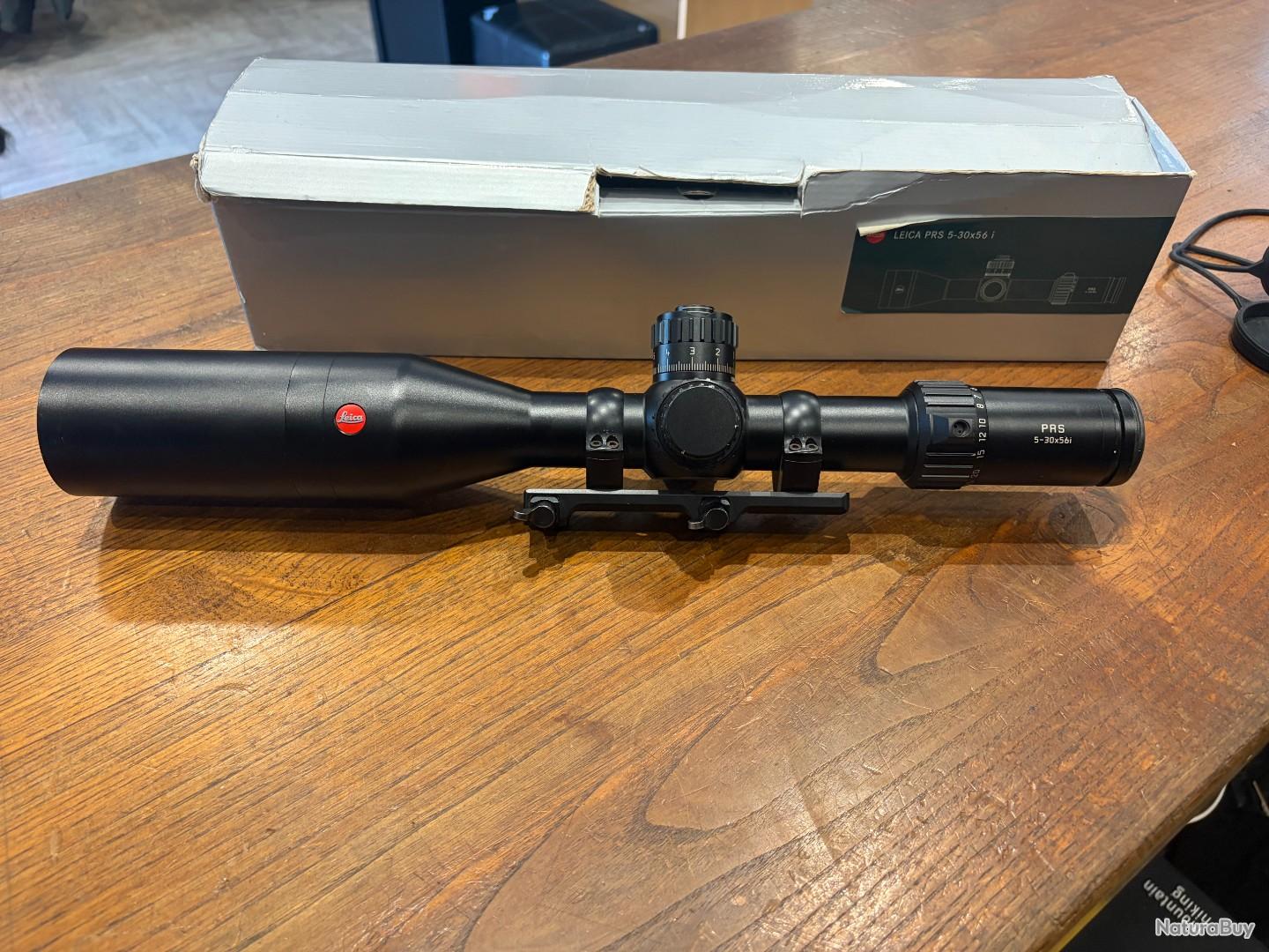 Lunette LEICA PRS 5-30x56i reticule L-4a et montage blaser (mak ...
