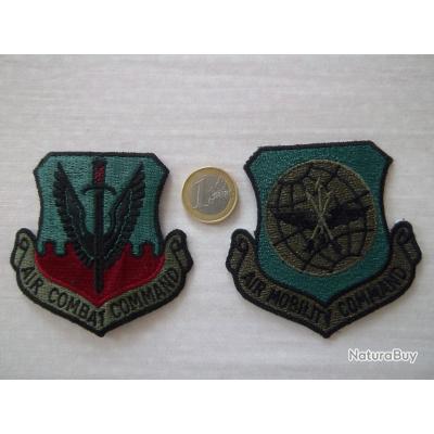 Lot écussons commandement US Air Force insignes collection - Insignes ...