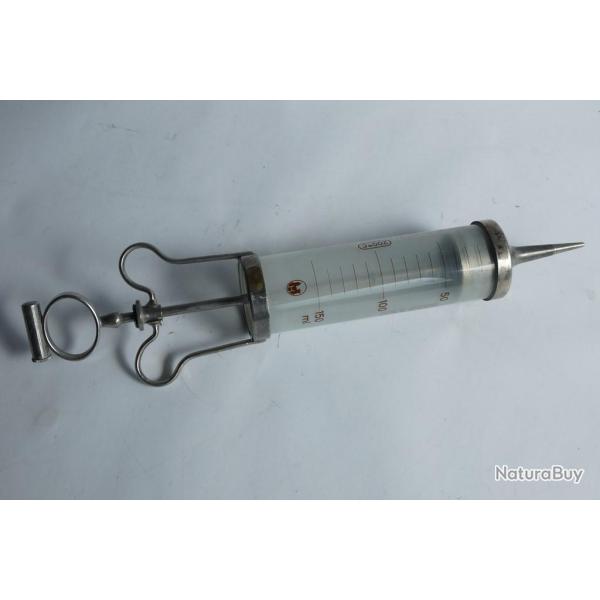 Ancienne seringue médicale verre 150 ml - Objets divers (15251763)