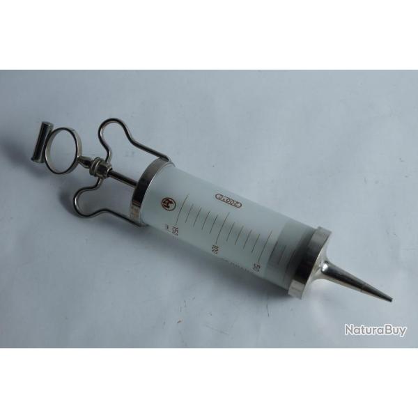 Ancienne seringue médicale verre 150 ml - Objets divers (15251764)