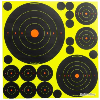 CIBLES SHOOT-N-C MIX 50 CIBLES ET PASTILLES - Cibles papiers (15252351)