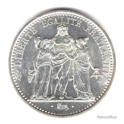 10 FRANCS HERCULE ARGENT 1970 Composition Argent 900‰ Poids 25 g ...