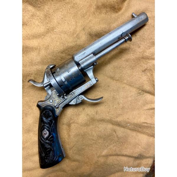 Revolver à broche Saint Etienne 9mm - Pistolets et Revolvers à Broches ...