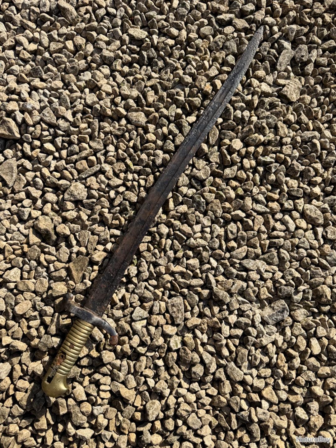 Sabre Baïonnette Modèle 1842 France - Baïonnettes (15252666)