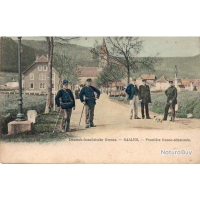 Carte postale de Saales, frontière franco-allemande -N°8392 - Cartes ...