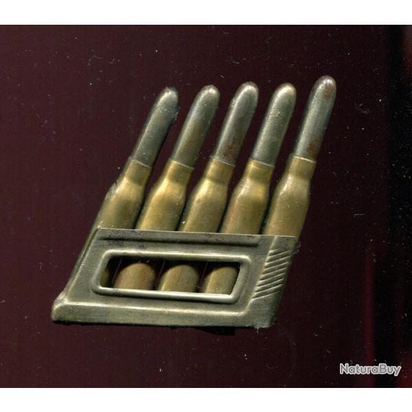 Clip de 5 cartouches 8 x 50 R Mannlicher Mle 1888 - Munitions ...