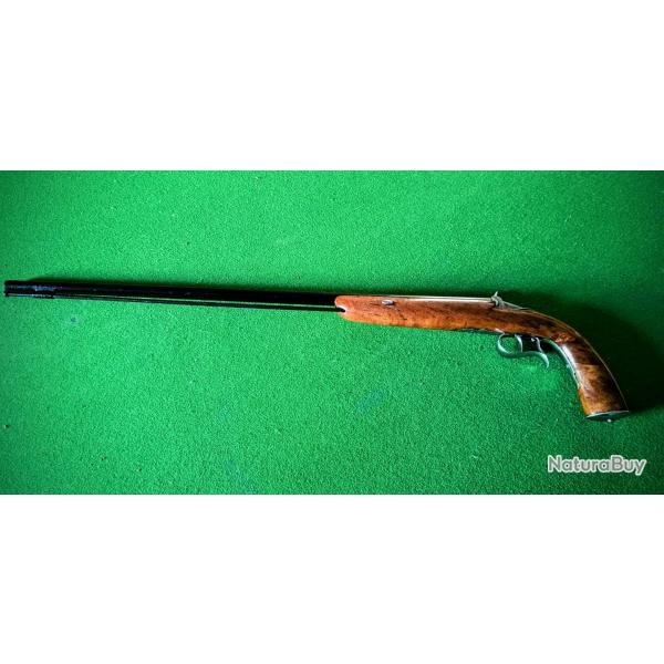 *Splendid*-ancien Pistolet-"Target",et"Braconnage"/signé J.G.-St ...