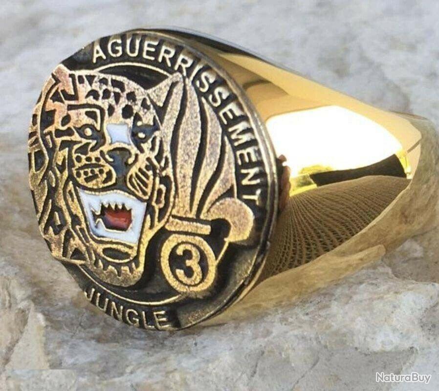 1 Bague légion étrangère 3 REI, fremdenlegion, french foreign legion ...