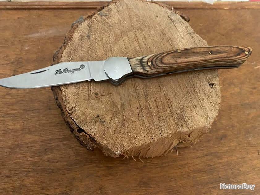 COUTEAU LE BOUGNA BOIS STAMINA BOIS ZEBRE 2026 N 6 - Couteaux Laguiole ...