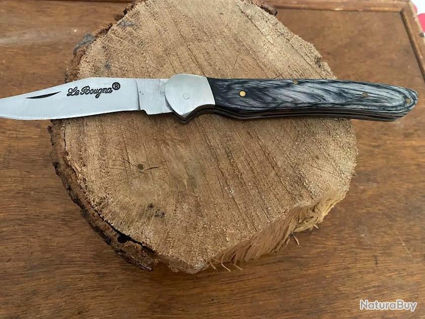 COUTEAU LE BOUGNA BOIS STAMINA BOIS GRIS 2026 N 6 - Couteaux Laguiole ...