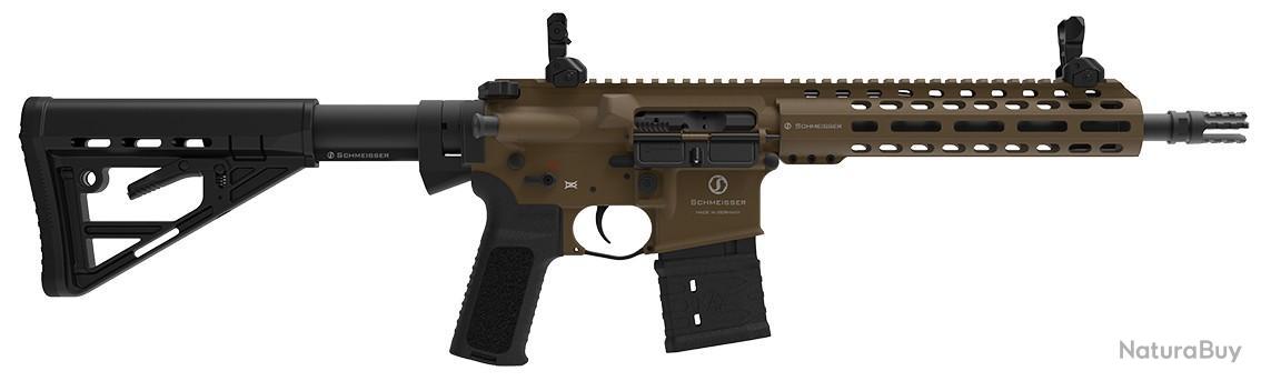 Carabine Schmeisser AR15 S4F Bronzé Cal.223 Rem Canon de 10.5 ...