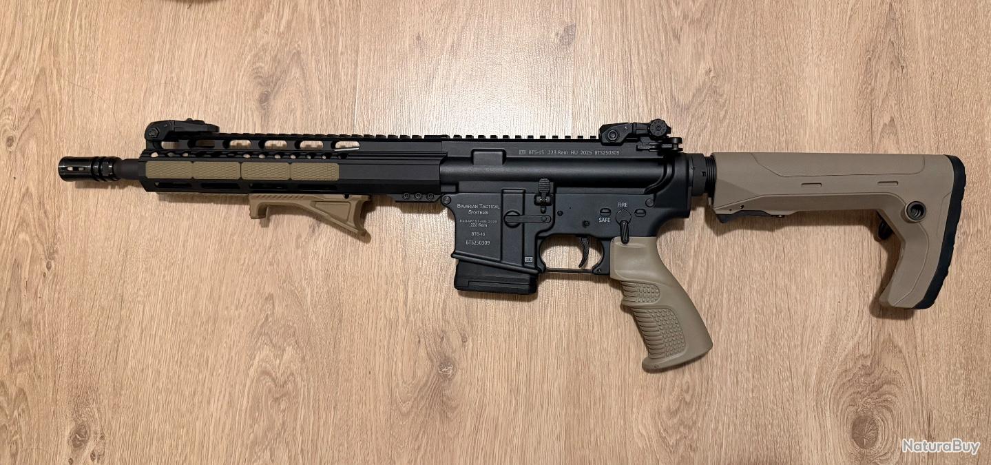 AR15 .223 Bavarian Tactical 11.5 (BTS-15) - Carabines semi-automatiques ...