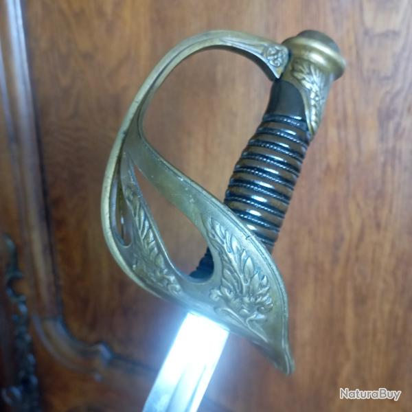 Rare sabre d'officier d'infanterie Mle 1923 Groupement nomade autonome ...