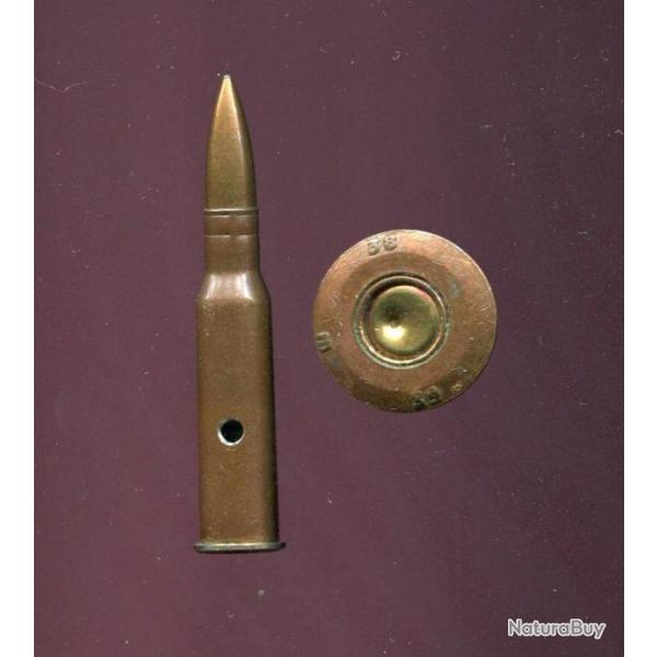 7.62 x 54 R Mosin URSS - RARE cartouche pour mitrailleuse ShKas d'avion ...