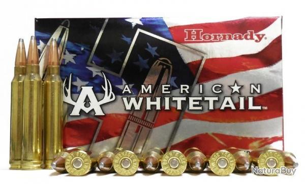 Cartouches Hornady Américan Whitetail cal 300 Win 180 gr Interlock ...