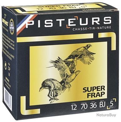 Cartouches Super Frap Pisteurs calibre 12/70 36g n°5 - Cartouches ...