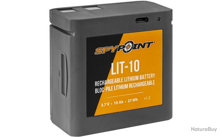 Bloc pile Lithium LIT-10 pour caméra Spypoint Link Micro LTE SPYPOINT ...
